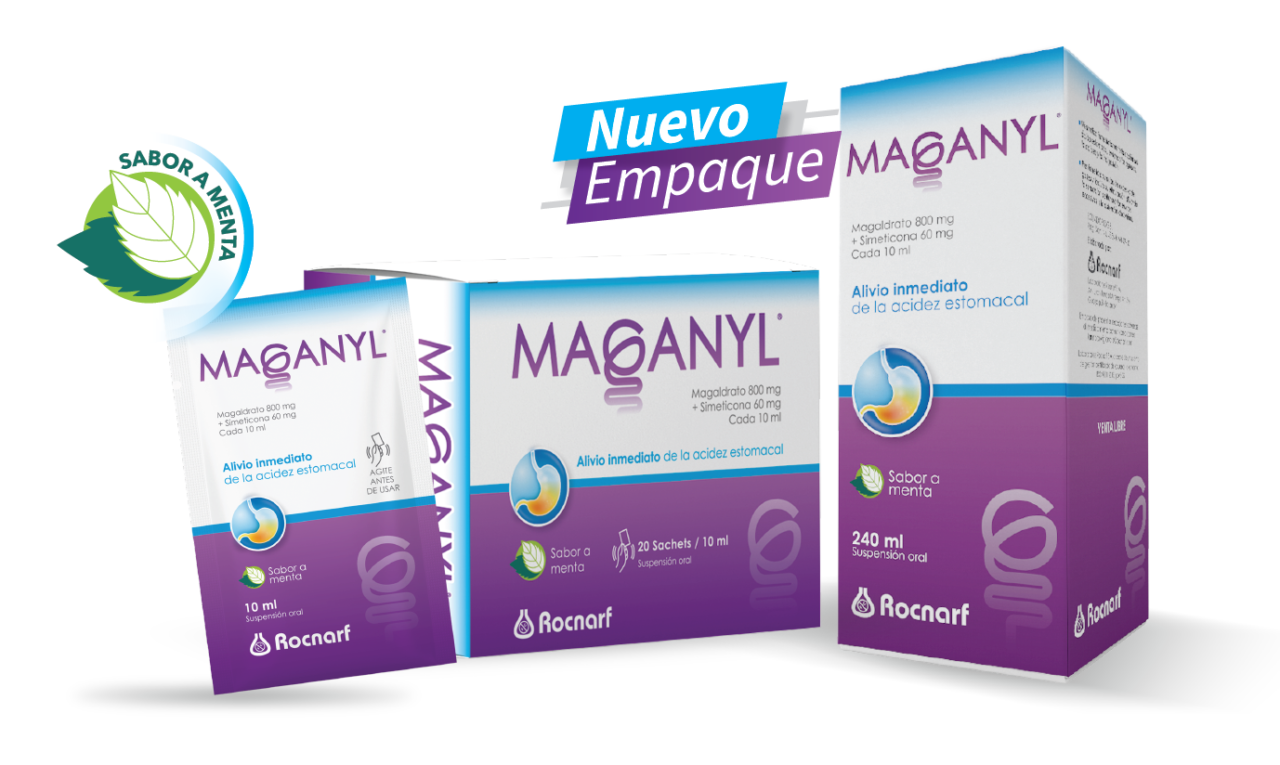 Maganyl, Magaldrato + Simeticona ROCNARF Experiencia y Compromiso en ...
